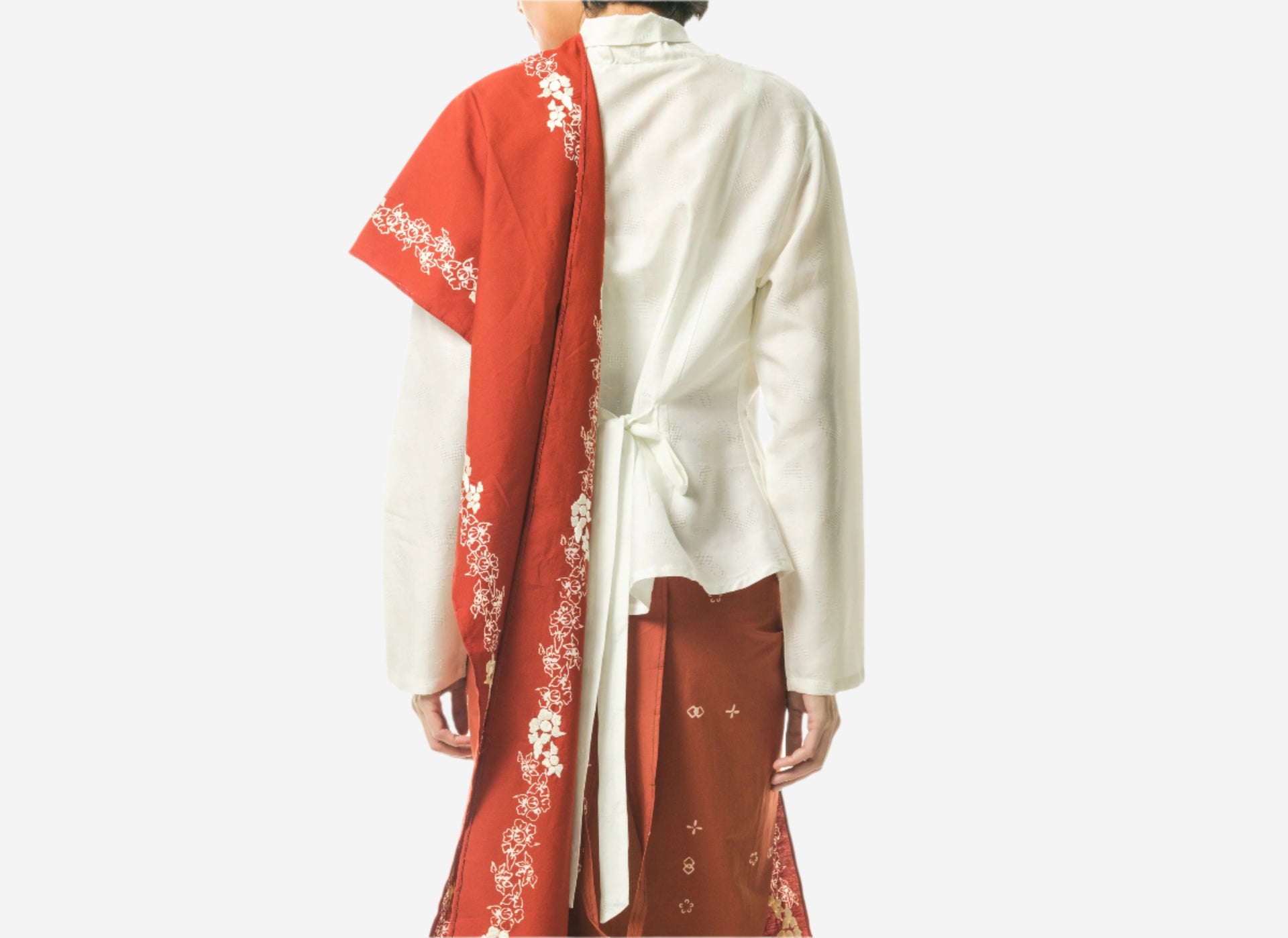 "Untaian Bunga " - Wide Shawl – Sejauh